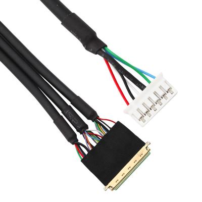 China 0.5 Mm Pitch Micro Coaxial Cable Jst Phr-6 1.0mm 20pin Shdr-20v-S-B I-Pex for sale