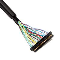 China HRS DF13-20DS-1.25C Universal  LVDS LCD Cable 1.0mm Pitch DF14 LCD Connector for sale