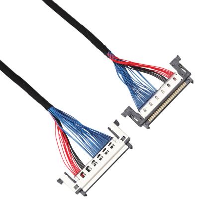 China 51 Pin LVDS LCD Cable JAE FI-RE51CL To FI-RE51CL Full Hd LVDS Cable for sale