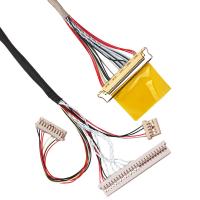 China 1.25mm LVDS Screen Cable , LVDS Harness HIROSE DF13-10S-1.25C TO HIROSE DF14-5S-1.25C for sale