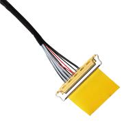 China 0.5mm LVDS LCD Cable I-Pex 20453-240t To Hirose Df14-30s-1.25c Connector for sale