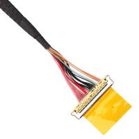 China 36 AWG Full Hd LVDS LCD Cable Assembly I-Pex 20453-240t-01 To 20453-240t-01 for sale