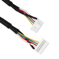 China 3A 22 AWG Connector Cable Assembly JST PAP-06V-S TO PAP-07V-S DIANL for sale