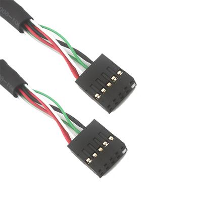 China 2.54mm Motherboard Power Supply Extension Cable MOLEX 22-55-2101 To Molex 22-55-2201 for sale