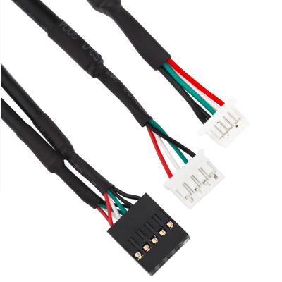 China 2×5p Jst Cable Assembly 1.0 Pitch Shr-05v-S To 2.54 Pitch Dupont for sale