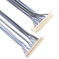 China LVDS Jae Fi-X30hl To HRS Df14-30s-1.25c , Twisted Pair Electronic Cable Assembly for sale