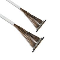 China HRS Df56-26p-0.3sd LVDS Coaxial Cable , 0.3 Mm 40 pin LVDS Cable for sale