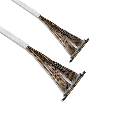 China HRS Df56-26p-0.3sd LVDS Coaxial Cable , 0.3 Mm 40 pin LVDS Cable for sale
