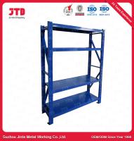 China Medium Duty Warehouse Storage Racks 4 Layer 200KG Load Long Span for sale