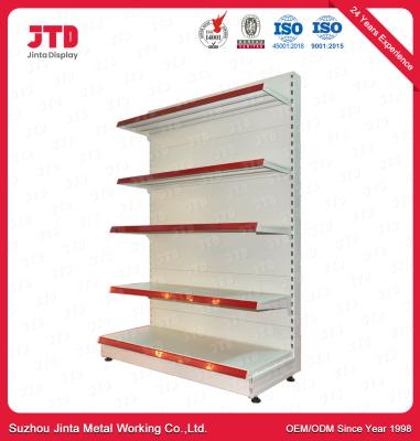 China Single Or Double Sides Gondola Shelving Powder Coated Finish Heavy Duty for sale