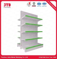 China Tego Gondola Display Shelving Convenience Store Shelf Metallic for sale