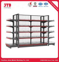 China Single Side Grocery Store Wall Shelf Shop Retail Display Supermarket Gondola Shelving for sale