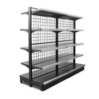 China Metal Wall Supermarket Gondola Shelving Rack Shelves Wire Display Shelf for sale
