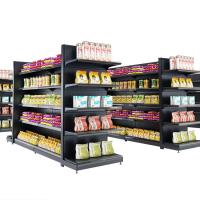China Convenient Store Gondola Shelving Retail Supermarket Shop Display Rack Shelves for sale