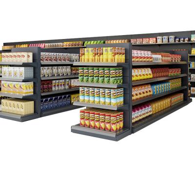 China Supermarket Gondola Display Shelving For Retail Store Grocery Store for sale