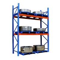 China Customized Warehouse Metal Storage Racks With Capacity 500-3000kg Per Layer for sale
