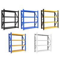 China Customized Cold Rolled Steel Warehouse Metal Racks With 1000 - 4000kg Per Layer Capacity for sale