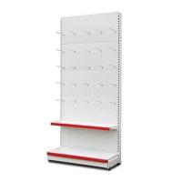 China 30-80KG/Layer Load Capacity Supermarket Display Shelf Rack with Stable Structure for sale