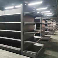 China Easy Installation Supermarket Display Shelving Customized Load Capacity 30-80KG/Layer for sale