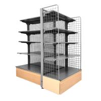 China Modern Style Supermarket Display Shelving With Easy Installation for sale