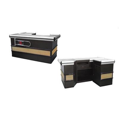 China Customized Durability Checkout Counter Cold Rolled Steel Various Lengths Colors for sale