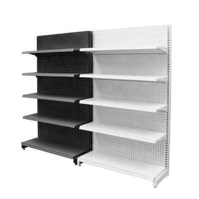 China Customized Supermarket Shelf Rack System with Load Capacity and Effortless Installation for sale