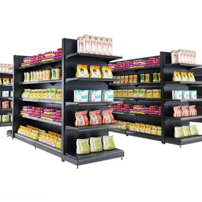 China Modern Supermarket Rack System Durable Customizable Options for sale