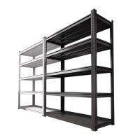 China Storage Solution Durable Epoxy Powder Coat Finished Boltless Metal Shelving with ISO9001 Certification for sale