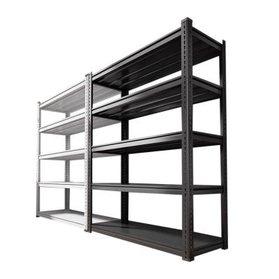 China Storage Solution Durable Epoxy Powder Coat Finished Boltless Metal Shelving with ISO9001 Certification for sale