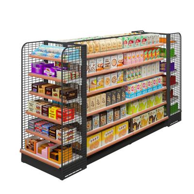 China Supermarket Display Shelf 2-8 Layers 50-100kg Capacity for sale