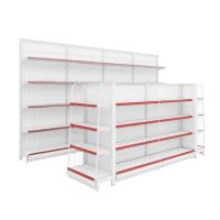 China Custom Metal Supermarket Shelf Light Duty Retail Display Stand for sale