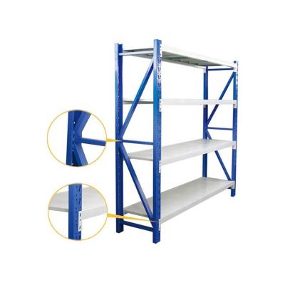 China 50-80kg Capacity Metal Storage Rack for Warehouse 5-Layer Adjustable for sale