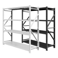 China 5-Shelf Metal Warehouse Rack 2500x1200mm Adjustable Storage for sale