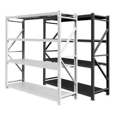 China 5-Shelf Metal Warehouse Rack 2500x1200mm Adjustable Storage for sale