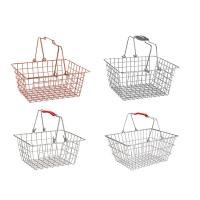 China Stainless Steel Handheld Shopping Basket 60L-240L Customizable for sale