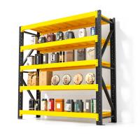 China Modular Design Freestanding Or Wall-mounted High Load-bearing Warehouse Metal Racks for Industrial Storage for sale