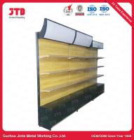 China 210cm 90cm Supermarket Display Shelving for sale