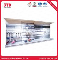 China 2.1m 0.9m Hardware Store Display Racks 100kgs Powder Coated Wire Shelving for sale