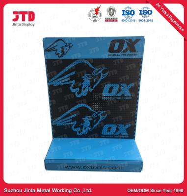 China 50kgs 1500mm Hardware Shop Racks With Advertising Board for sale