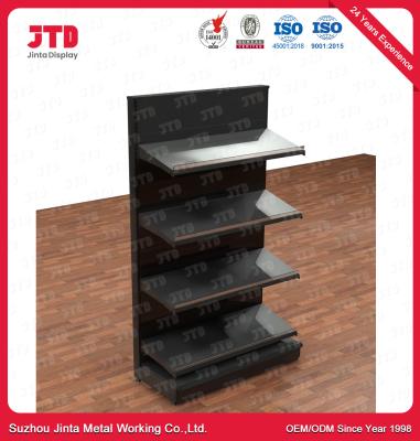 China 2100mm Supermarket Display Shelving ISO9001 Double Side Shelf for sale