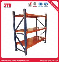 China OEM Metal Racks For Warehouse Storage 24in Three Tier Shelf for sale
