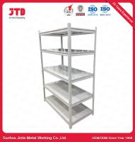 China 180kg Per Layer Boltless Metal Shelving 300mm 900mm Double Rivet for sale