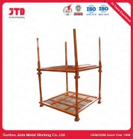 China 1 Ton Warehouse Metal Racks Disassemble 900mm Square Shape for sale