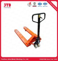 China Manual Forklift Hydraulic Hand Pallet Truck 85mm Height for sale