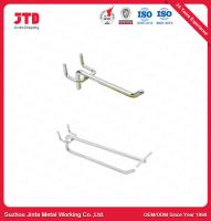 China Chromed Finish Single Wire Hook Used For Perforated Back Panel for sale