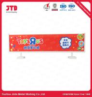 China Advertising Board Supermarket Display Shelving White Q195 Steel for sale