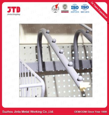 China Goose Neck 5 Ball Hook For Gondola Display Shelving Accessories for sale
