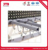 China Gray White L Shape Hook For Supermarket Display Accessories for sale