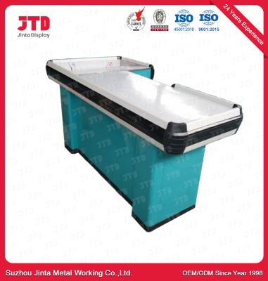 China 1500mm Length Grocery Store Checkout Counter Steel Q195 for sale