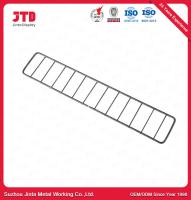 China Wire Stopper Supermarket Shelving Accessories Metal Fence for sale